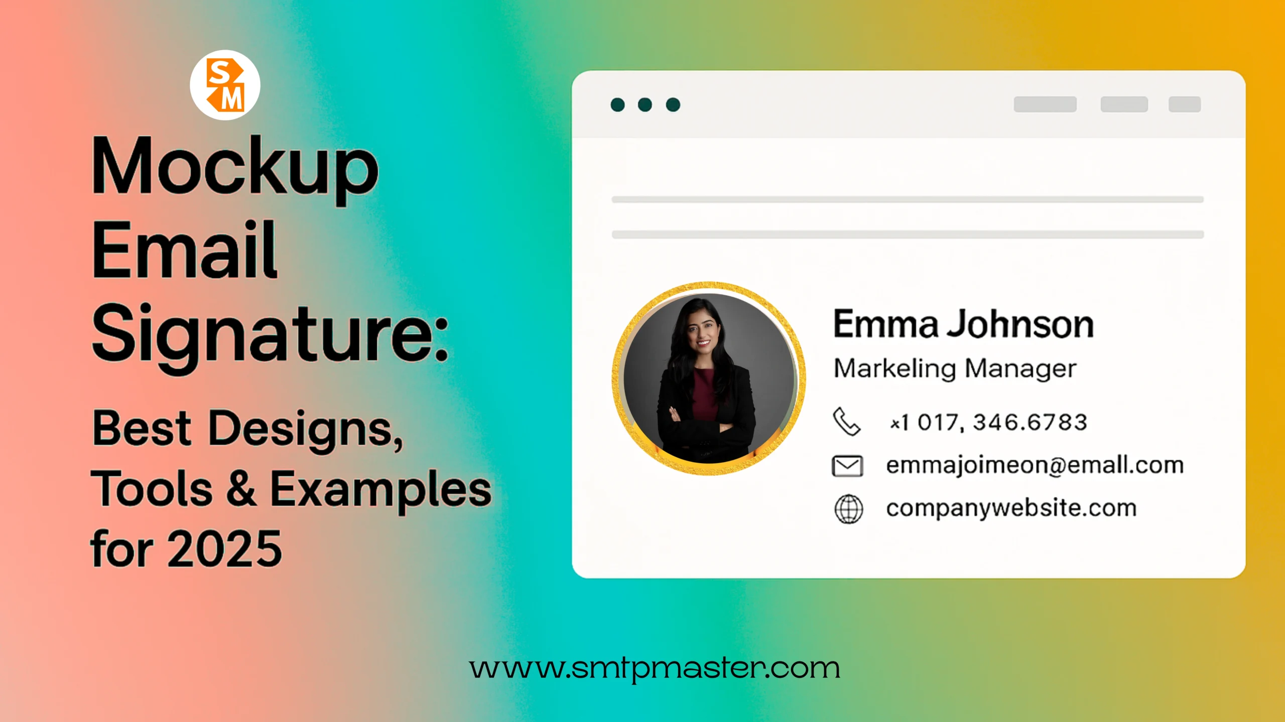 Mockup Email Signature: Best Designs, Tools & Examples for 2025